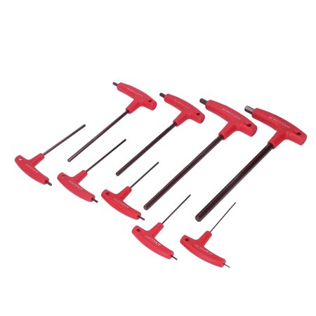 Hex Key Set, Rust Resistance Anti Slip T Handle Hex Wrench Set S2 For ...