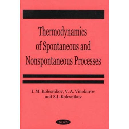 Thermodynamics of Spontaneous and Non-Spontaneous Processes - Walmart.ca