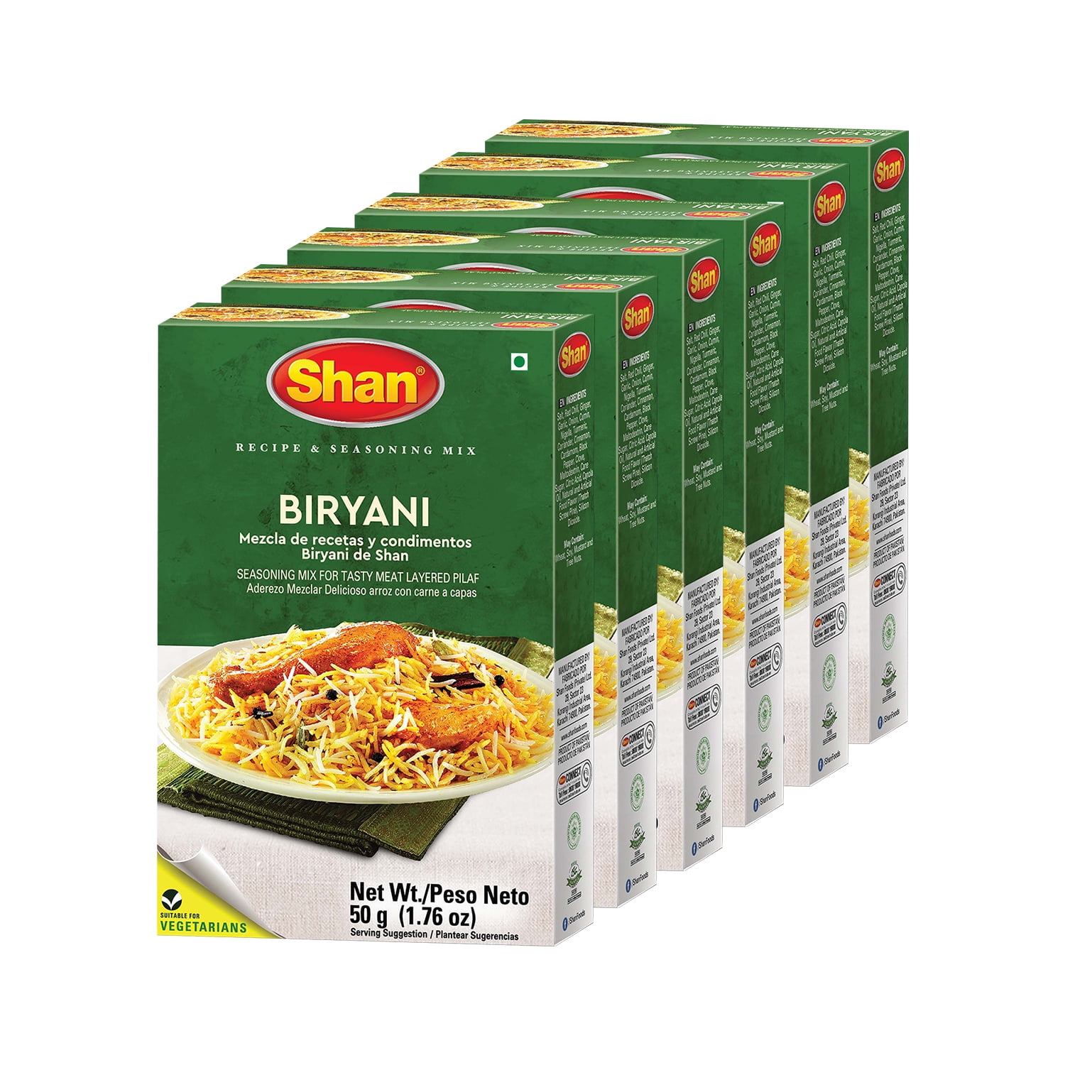 Click here for Shan Biryani Masala  60 Gram (Pack Of 6) prices
