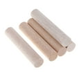 20mm Round Balsa Unfinished Woodcraft Stick Dowel Rod 5 Pieces 110mm ...