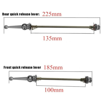 ViiTech Road bike axle quick release Mountain Bicycle MTB Wheel Hub ...