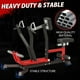 syedee Adjustable Seated Row Machine, Plate Loaded, Independent ...