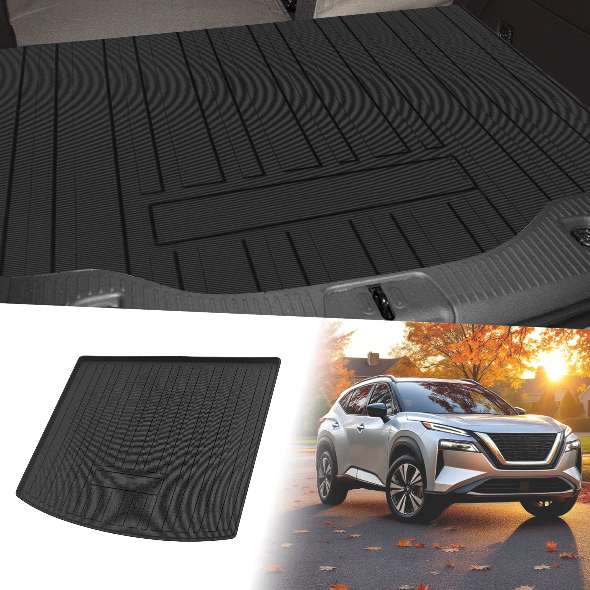 Click here for Unique Bargains Flat Face Cargo Liner Rear Trunk M... prices