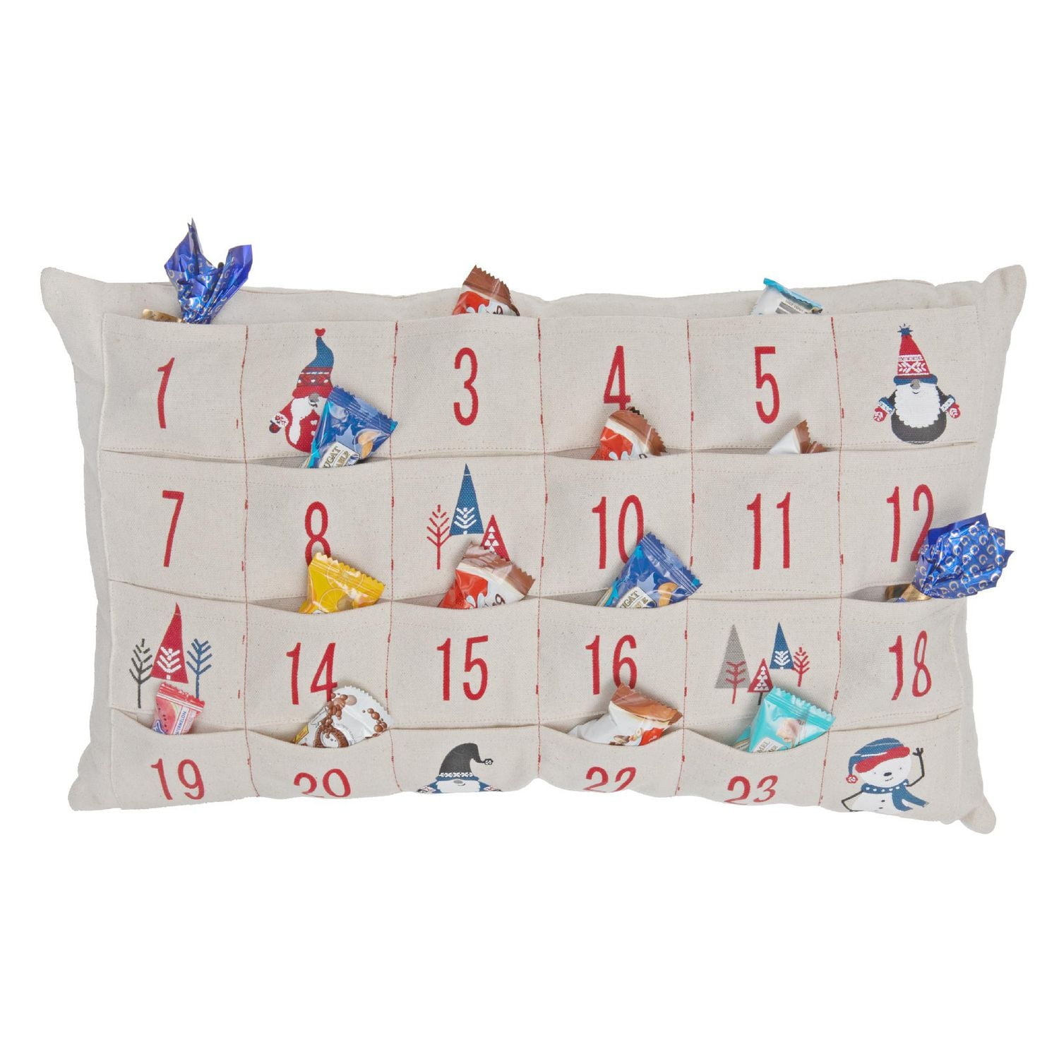 Click here for Ih Casadécor Advent Calendar Cushion With 24 Pocke... prices
