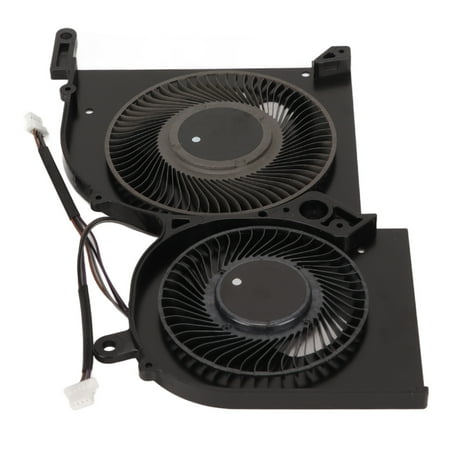 CPU GPU Cooling Fan, DC 5V 1A 4 Pin Laptop Cooling Fan Replacement For ...