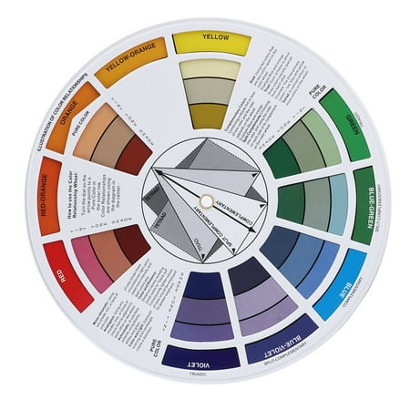 Mix Color Guide, Durable Easy Multi-Color Color Wheel, For Art ...