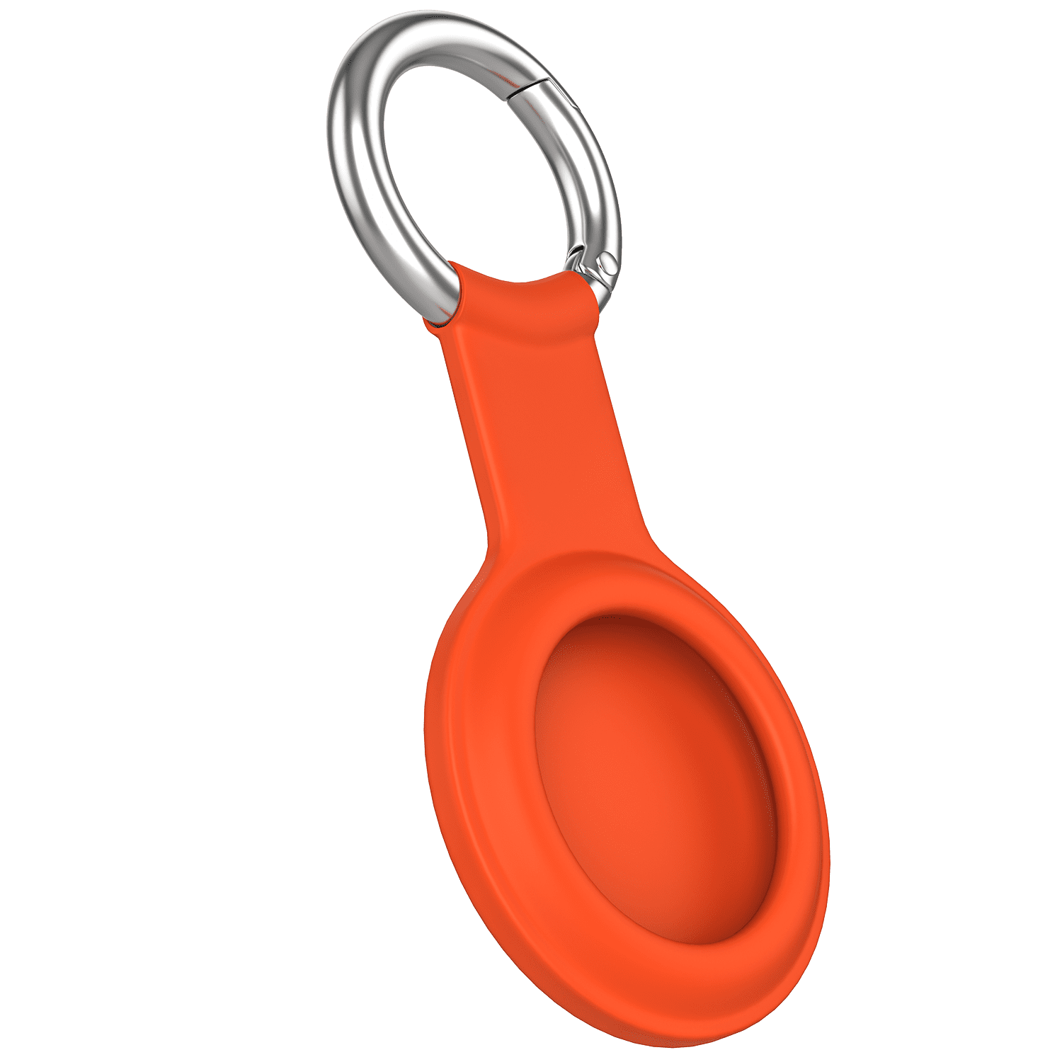 Keychain for Air Tag Holder, Protective Tracker Case with Loop Key Ring ...