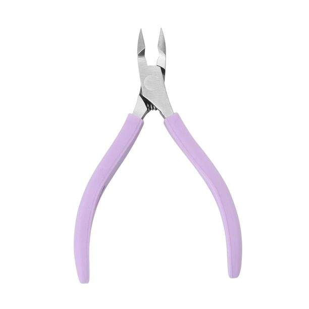 pitrice Stainless Steel Cuticle Cutter Scissors Anti Slip Silicone ...