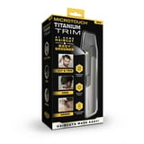 Free Shipping! MicroTouch Titanium Trim Cordless Electric Hair Trimmer ...
