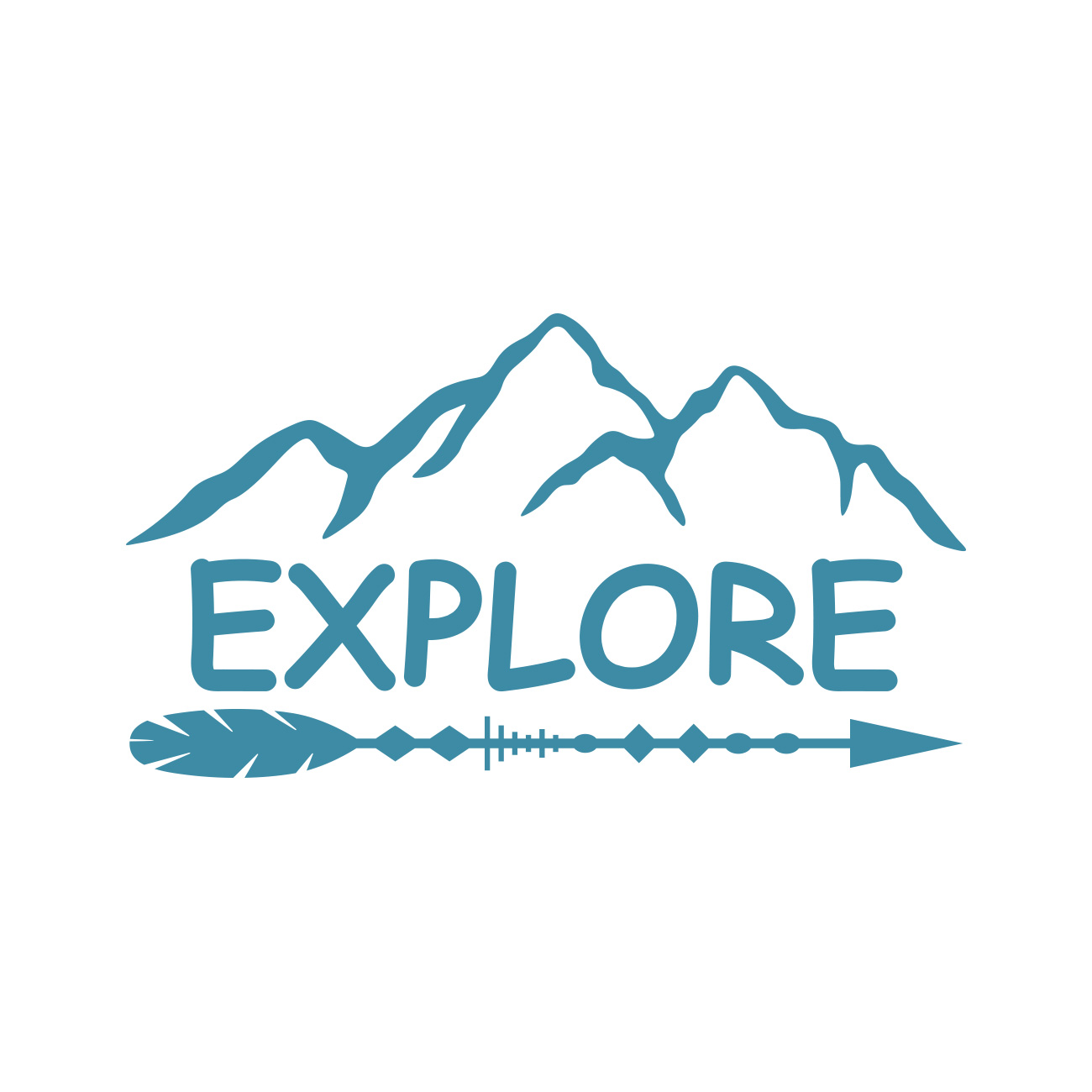 Explore Sticker Decal Die Cut - Self Adhesive Vinyl - Weatherproof ...