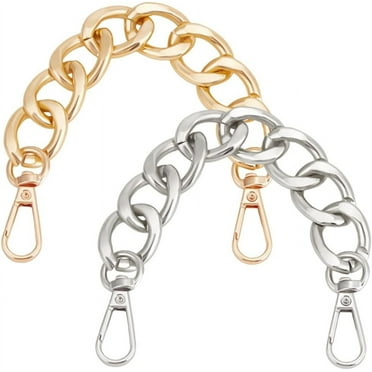 Acrylic Cable Chains Bag Straps with Alloy Swivel Clasps & Spring Gate ...