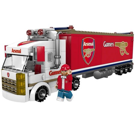 Arsenal FC Fan Truck Building Bricks | Walmart Canada