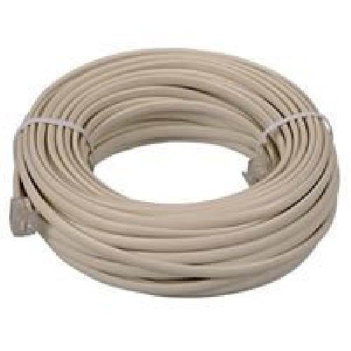 OEM 100 feet Telephone Phone Extension Cord Cable Line Wire - Walmart ...