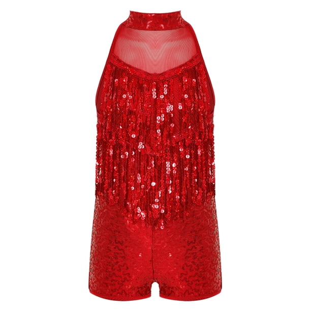 Ballet Leotard Dress Freebily Girls Christmas With Sequins | Candy Cane ...