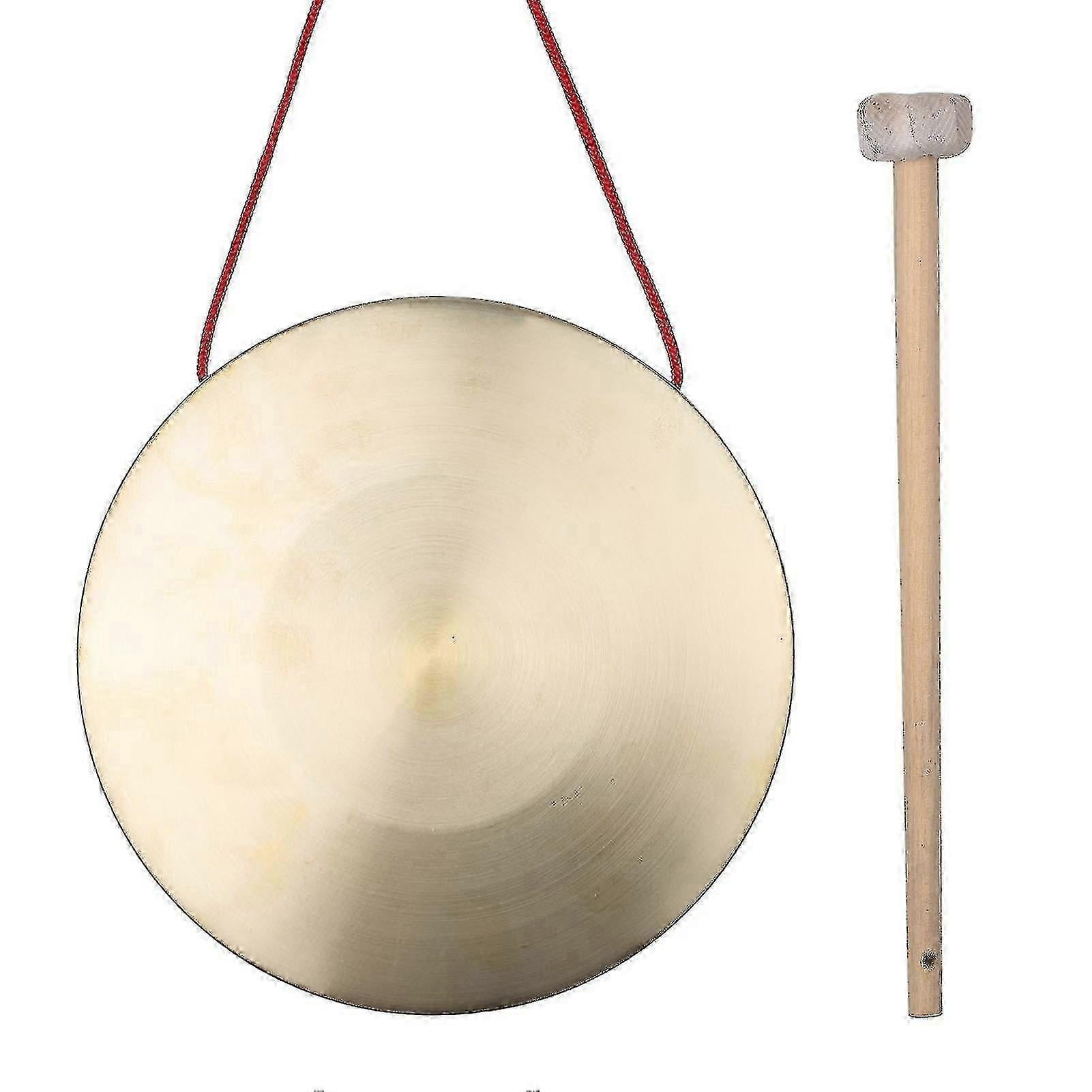 30cm Hand Gong Cymbals Brass Copper Gong Chapel Opera Percussion ...