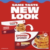 Premier Protein Frozen Protein Waffles, 12.3 oz Box, 10 Count - Walmart.com