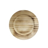 American Atelier Natural Fired Wooden 13” Under Plate - Walmart.com