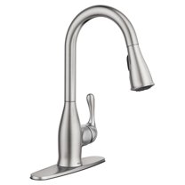 Moen 7565 Align Single Handle Pull-Down Spray Kitchen Faucet with ...