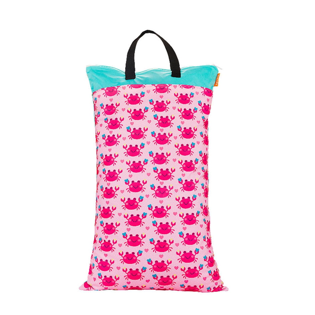SIEYIO Waterproof Wet Bag Reusable Washable Wet Dry Bag Baby Cloth ...