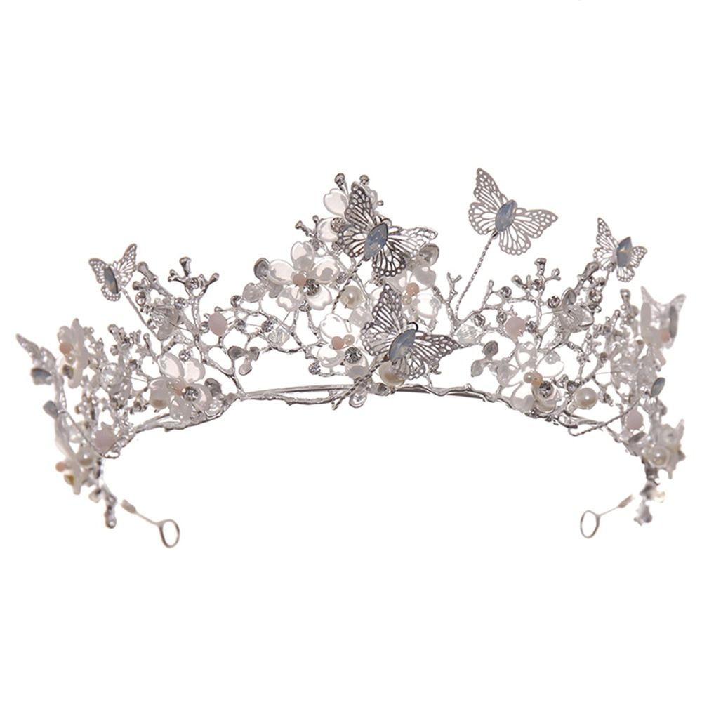 Hot Handmade Wedding New Design Pearl Rhinestone Crown Princess Crowns ...