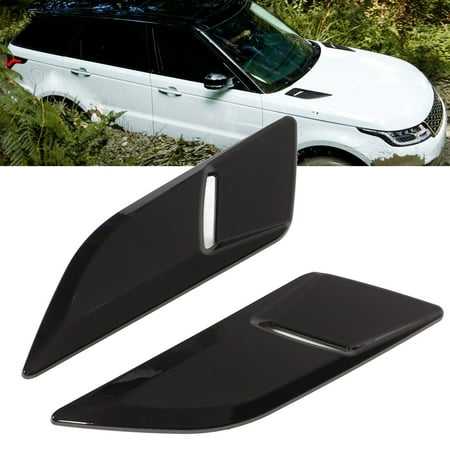 Automotive Hood Louvers, Pair Bonnet Air Outlet Trim Decoration Cover ...