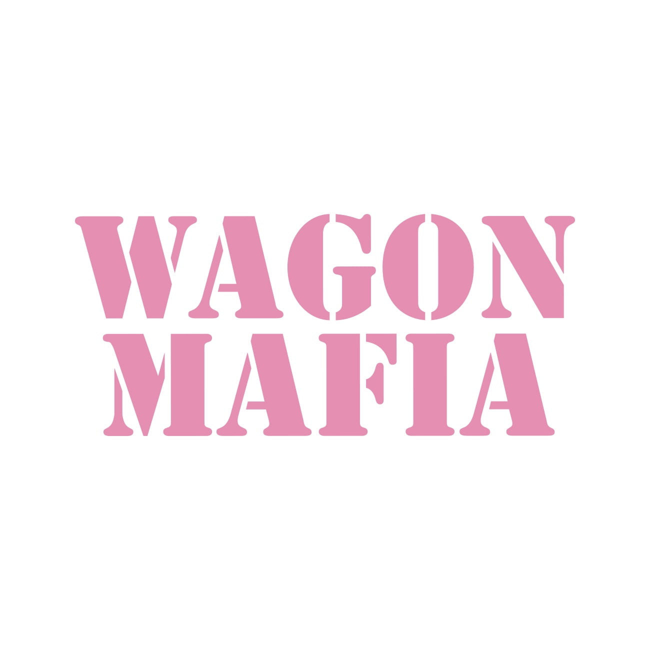 Wagon Mafia Sticker Decal Die Cut - Self Adhesive Vinyl - Weatherproof ...