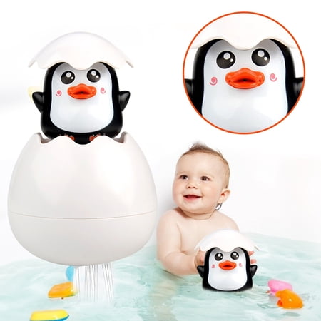 LSLJS Baby Bath Toys Squirting Eggs Kids Eco Bathtub Toys Spray ...