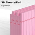 6 count Small Note Pad 5x8 College Ruled Legal Pads Paper Notepads 6 ...