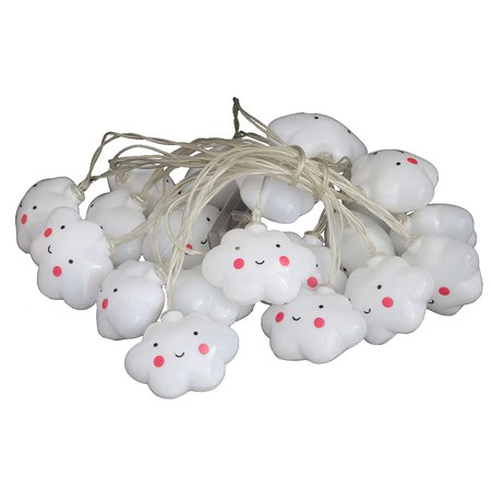 3m/117.9inch Battery Powered Room Light Cloud Flexible Battery Powered ...