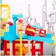 Disney Junior Firebuds HQ Playset with Fire Truck Vehicle & Action ...