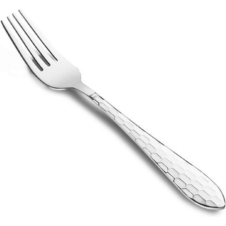 Good 12-piece Stainless Steel Dinner Forks, Mirror Polished Flatware ...