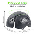 GREEN DEVIL Matrix Lite Bump Cap Insert for Baseball Caps EN 812 Safety ...