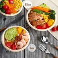 150 Pack 8 oz Compostable Paper Bowls Small Disposable Soup Bowls ...