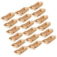 FRCOLOR Brown Kraft Paper Snack Boxes for Party Use and Convenient ...