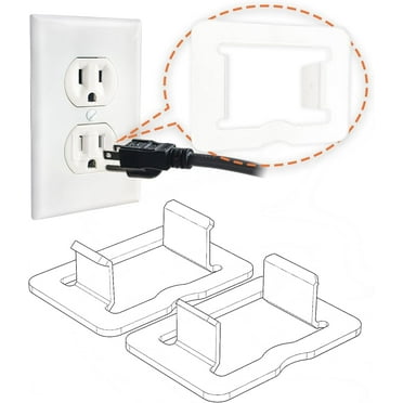 Snug Plug - Portable Clear Electric Wall Socket Receptacle Fix (10/Pack ...