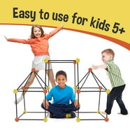 Crazy Forts! 69 Piece Buildable Indoor/Outdoor Play Fort Playset - Walmart.com