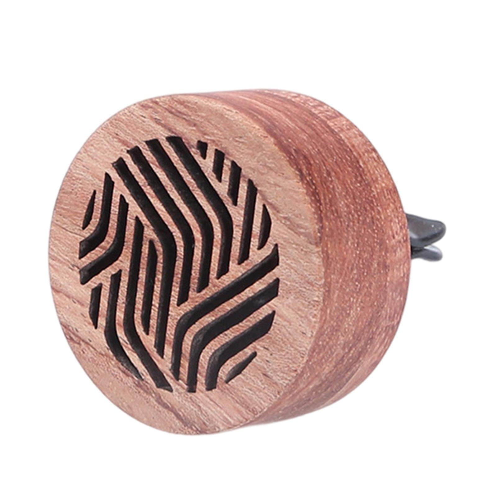 Wooden Essential Oil Car Diffuser Fragrance Empty Diffused Car Diffuser ...