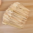 Bamboo Skewers 6 Inch Wooden Grilling Sticks for BBQ Appetizers Kabobs ...