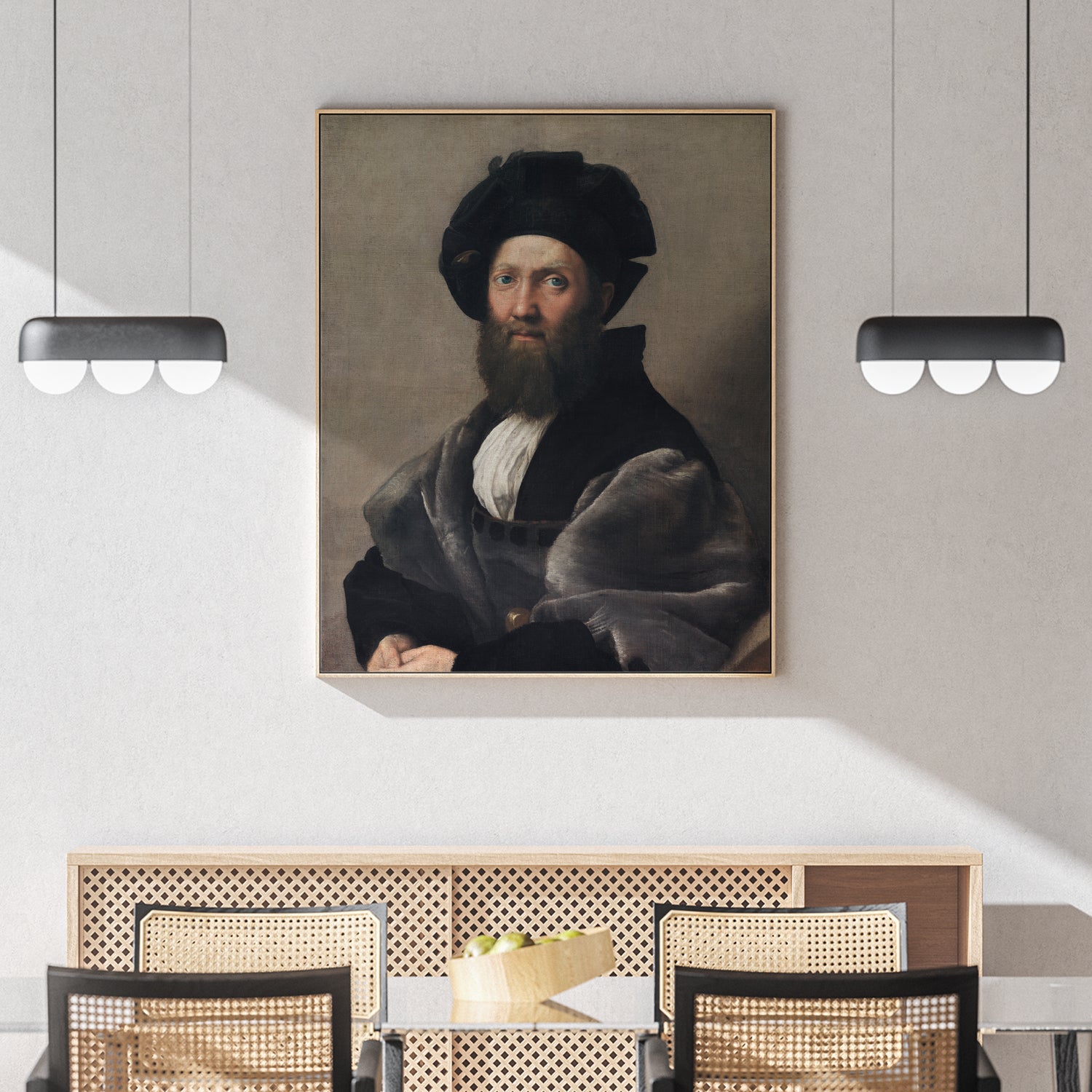 Portrait of Baldassarre Castiglione - 1514–1515 | Raphael Raffaello ...