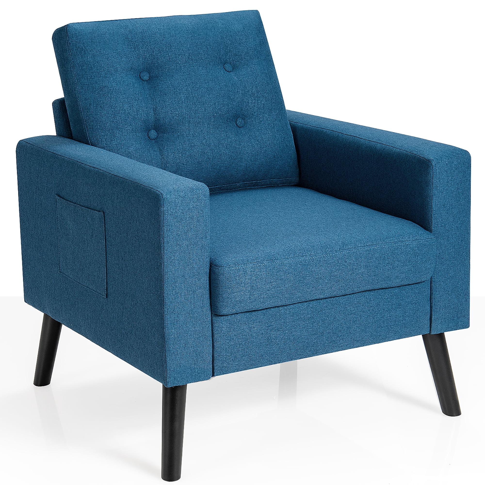 Click here for Costway Modern Accent Armchair Upholstered Single... prices