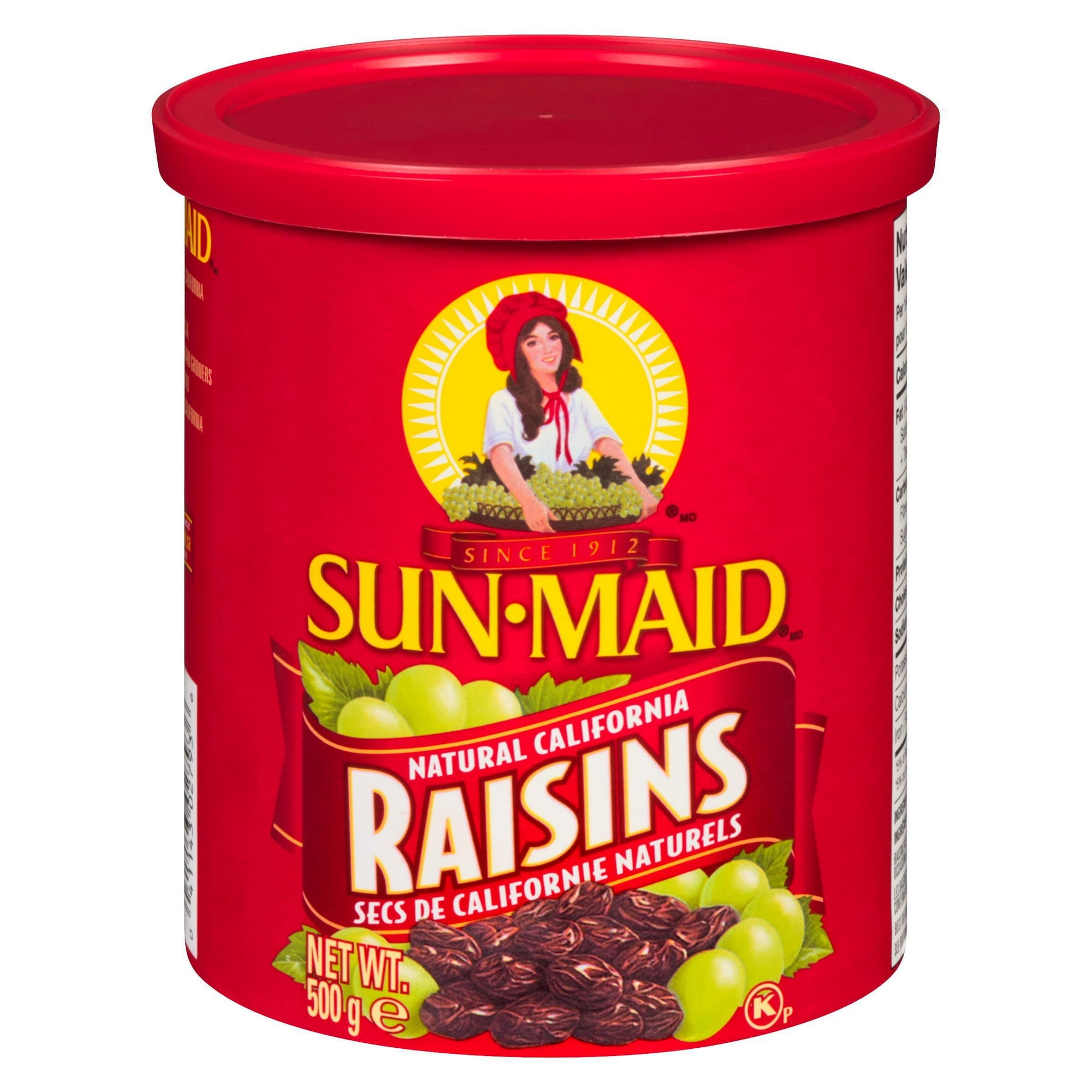 Click here for Sun-Maid Sunmaid Raisins Canister 500 G prices