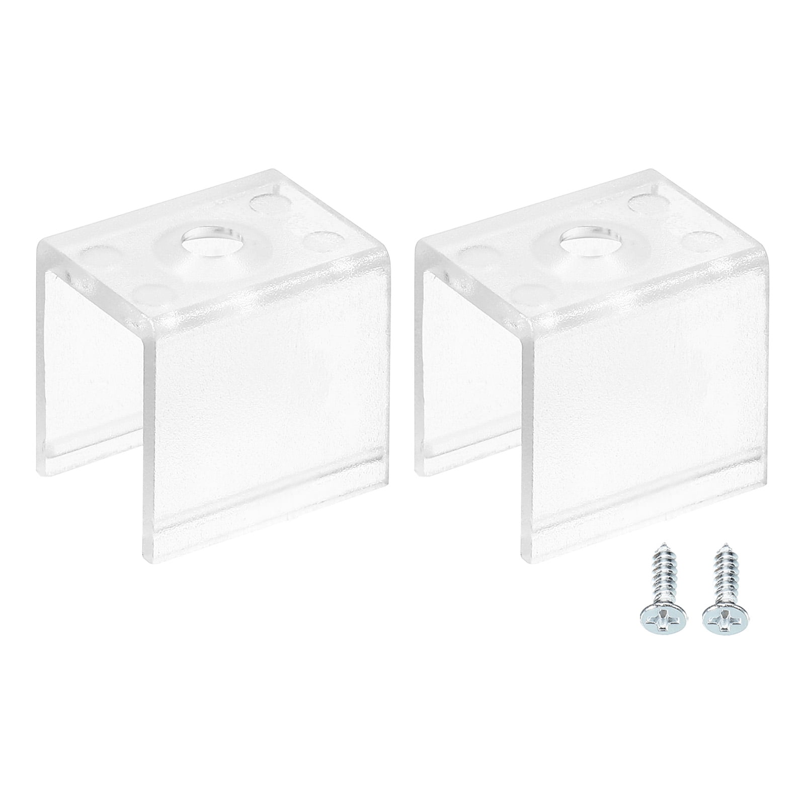 Uxcell Rope Light Mounting Clips Wall Channel Mounting Holder ...