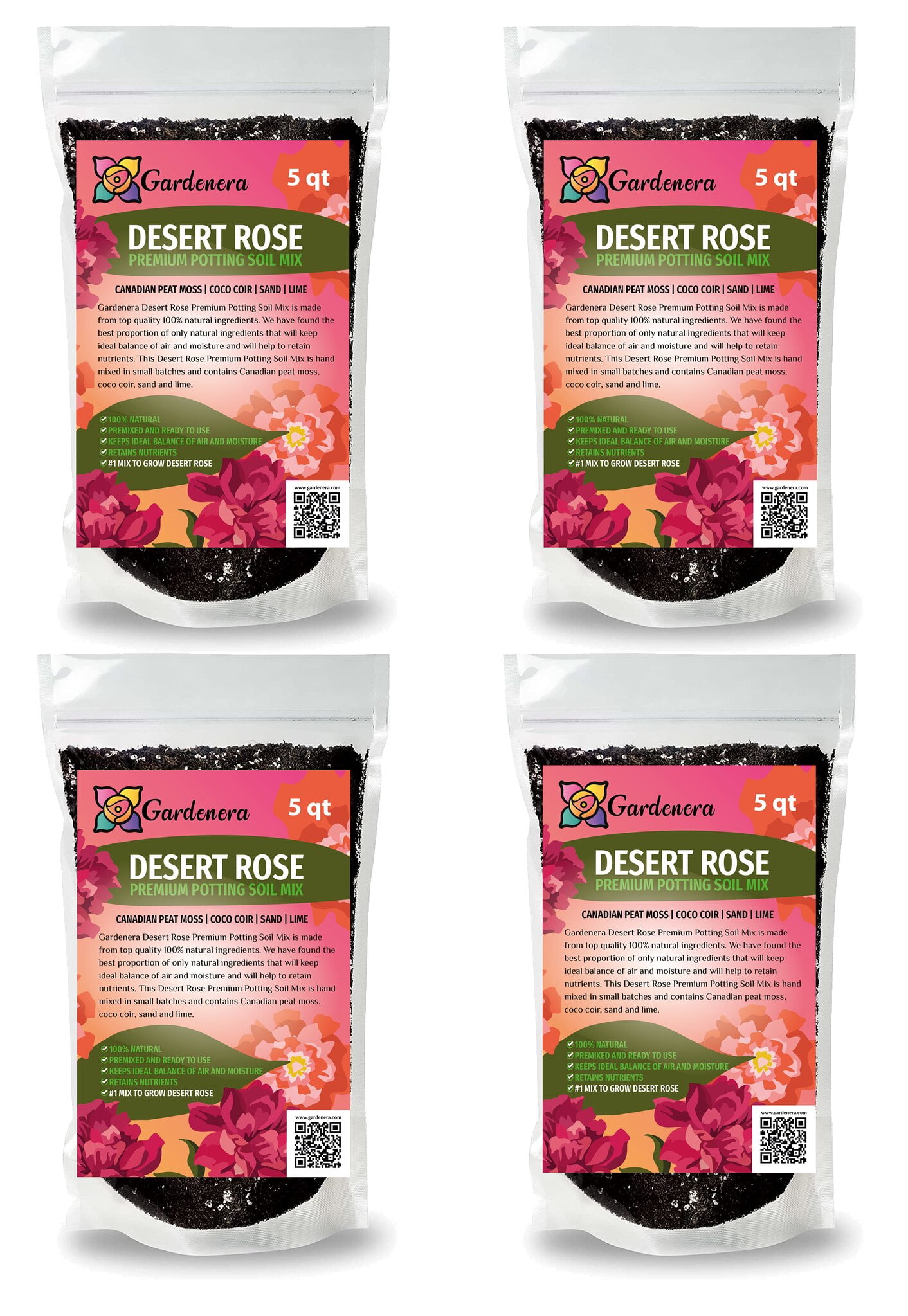 🌵 Gardenera Desert Rose Potting Mix - Unleash the Full Potential of ...