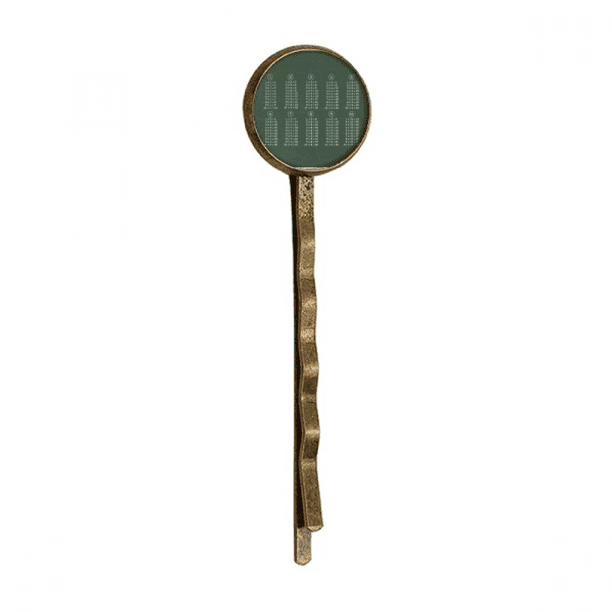 Multiplication Table Math Study Number Retro Metal Hair Bobby Pin ...