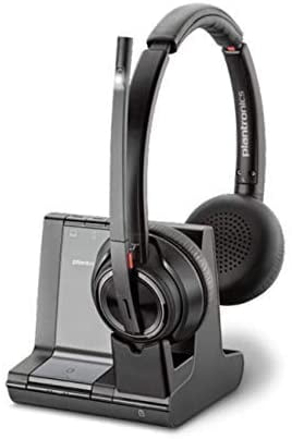 New Version Plantronics SAVI 8200 Series W8220-M Wireless DECT Headset ...