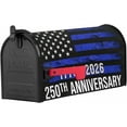 250 Year American Anniversary Flag Mailbox Covers Magnetic Mailbox ...