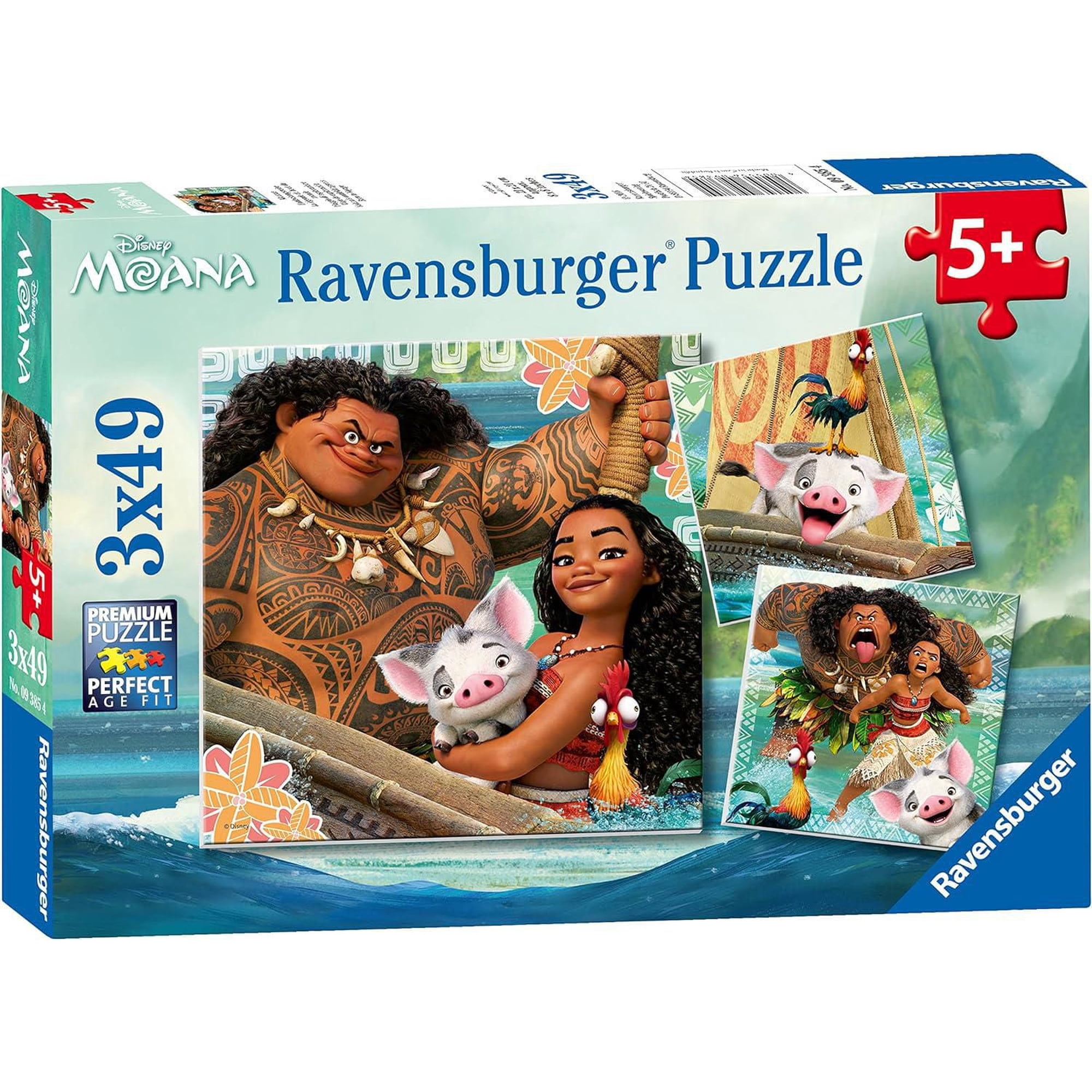 Click here for Ravensburger - Disney Moana Born To Voyage 3x49pc... prices