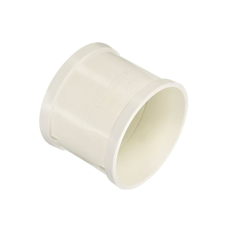 110mm PVC Straight Socket Connector Pipe Fitting Coupling, 45% OFF