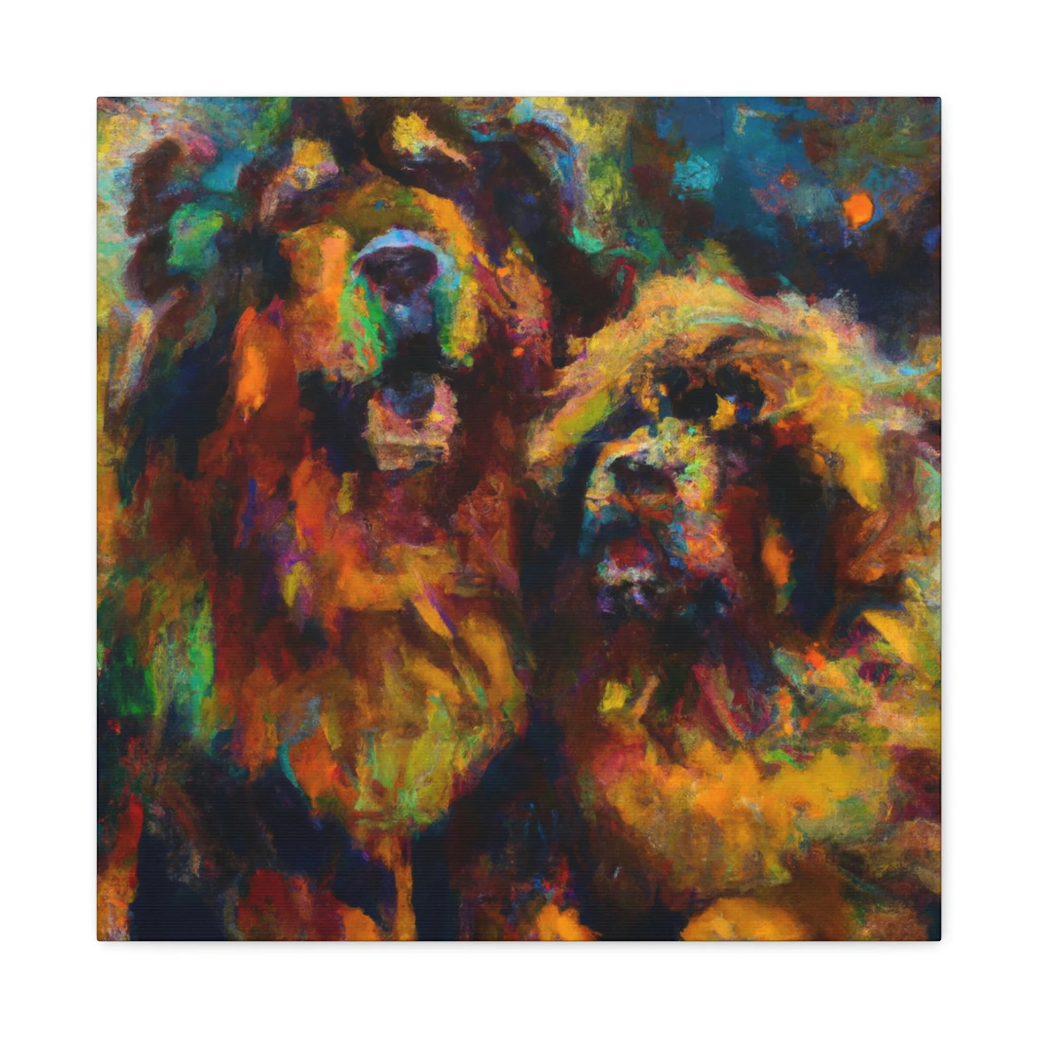Mastiff in Majesty - Canvas - Walmart.com