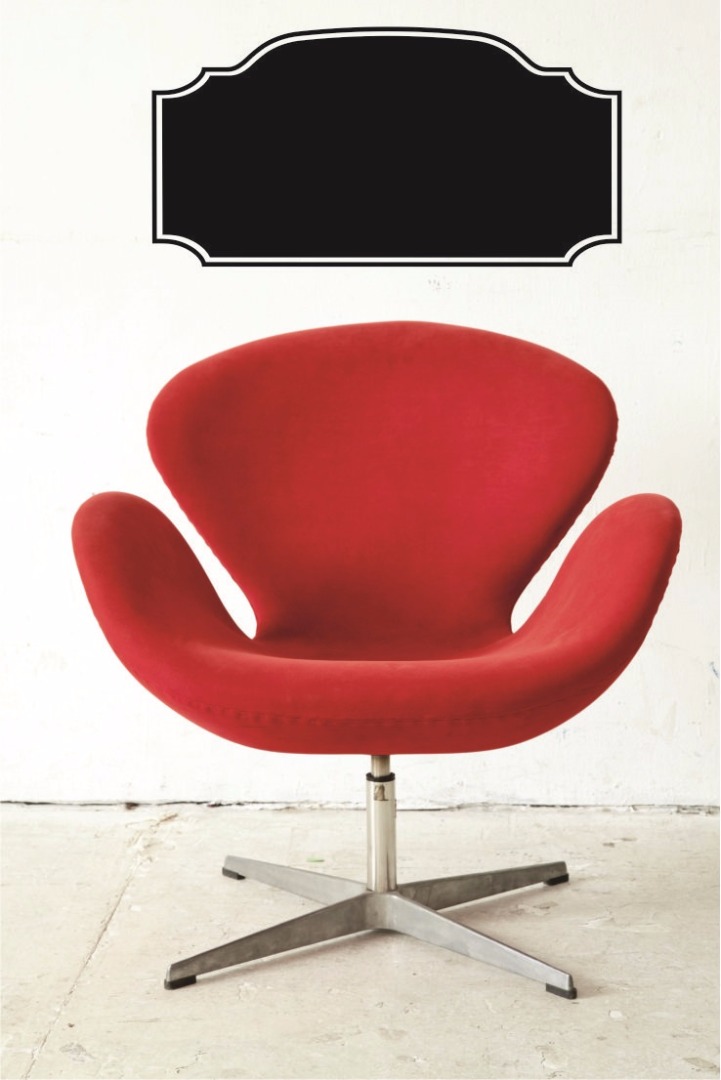 Custom Wall Decal Sticker : Frame Design Silhouette 10x20" - Walmart.com